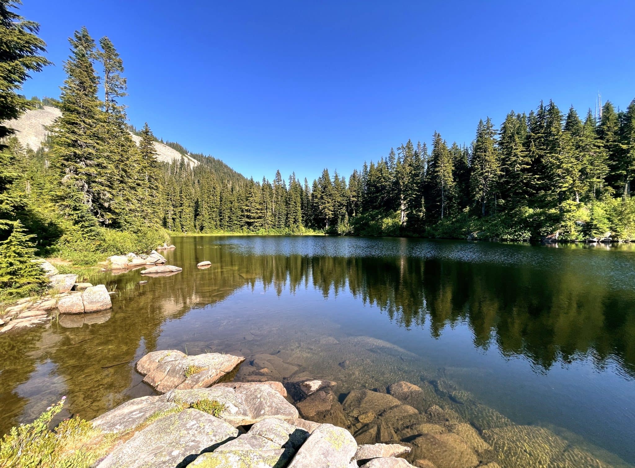 Mason Lakes, Rainbow Lake, and Island Lake (Ira Spring Trail ...